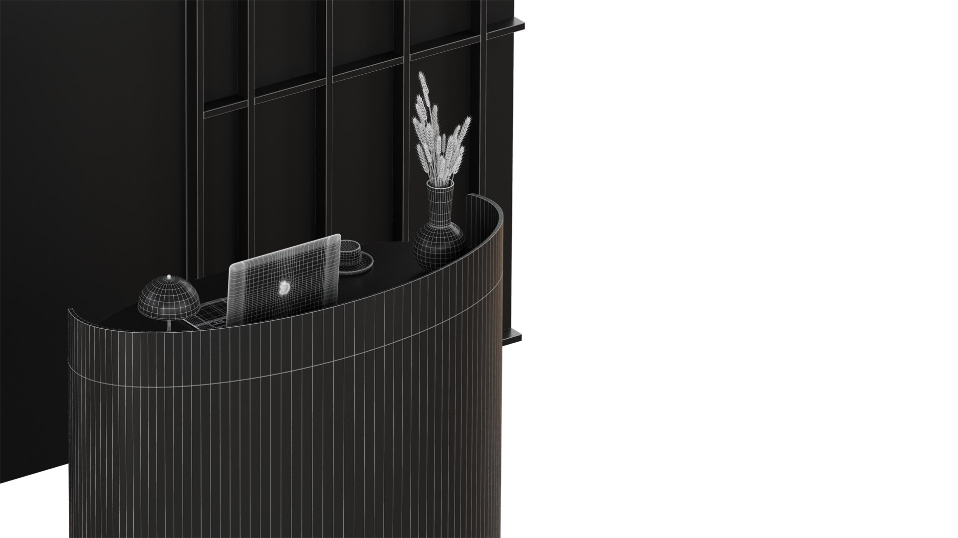 3D Reception 7 Model - TurboSquid 2196119