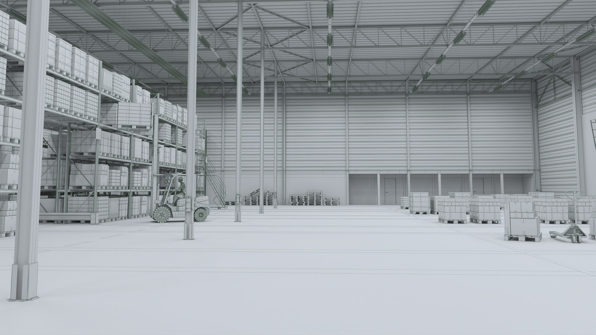 3D Warehouse Interior model - TurboSquid 2086600