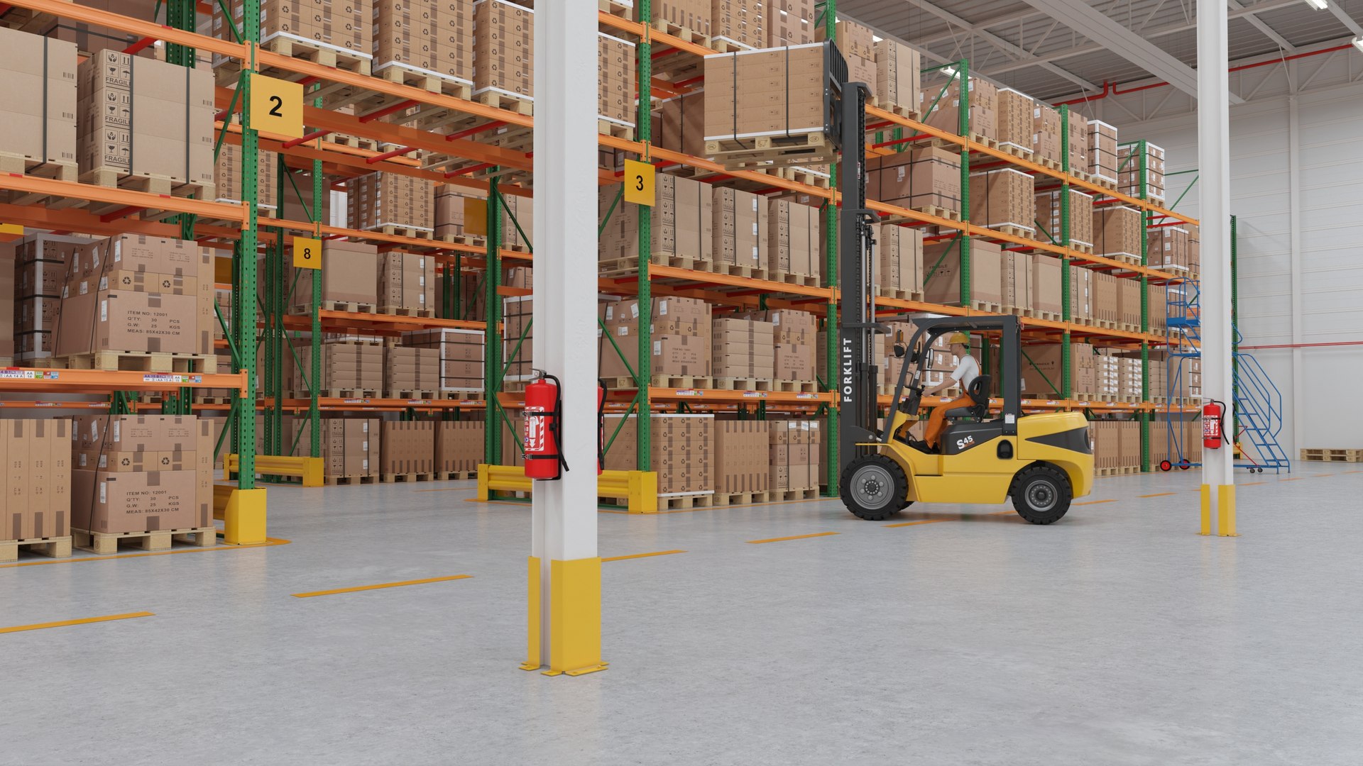 3D Warehouse Interior model - TurboSquid 2086600