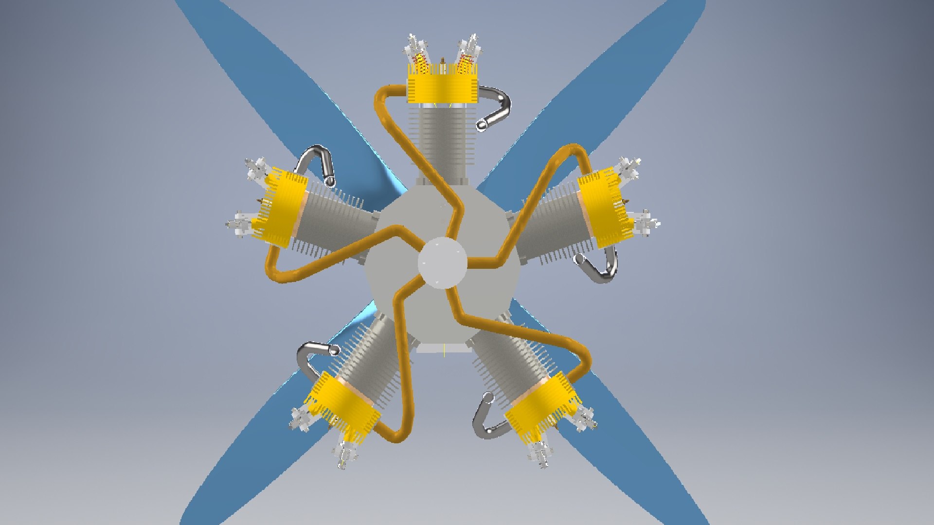 3D Edwards Radial Engine - TurboSquid 2220299