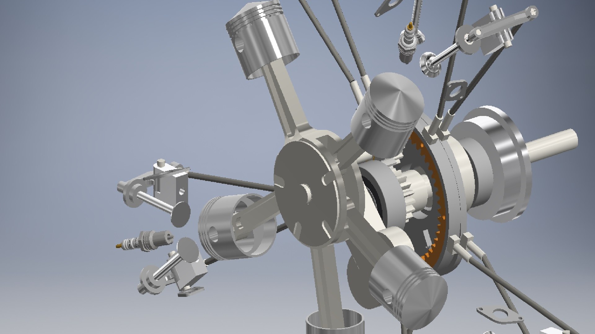 3D Edwards Radial Engine - TurboSquid 2220299