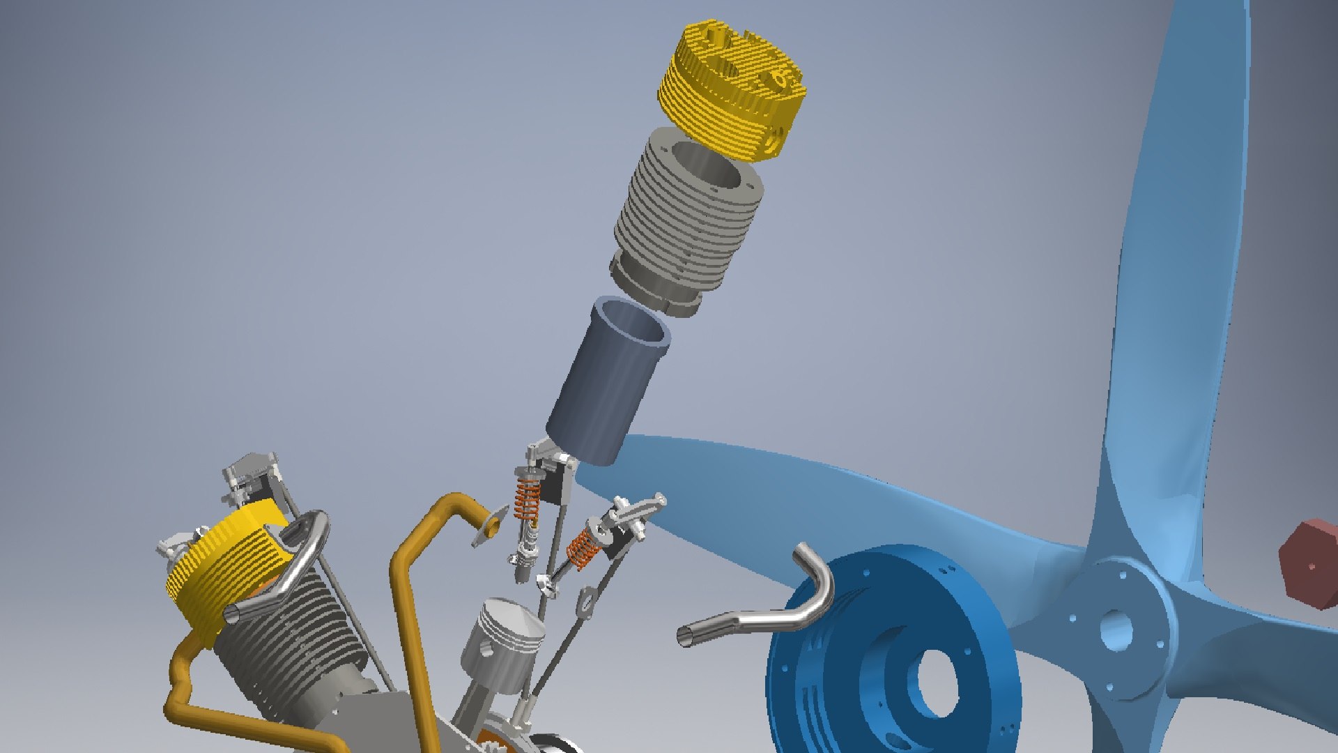 3D Edwards Radial Engine - TurboSquid 2220299