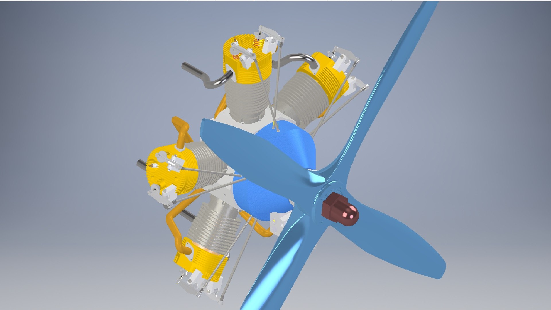 3D Edwards Radial Engine - TurboSquid 2220299