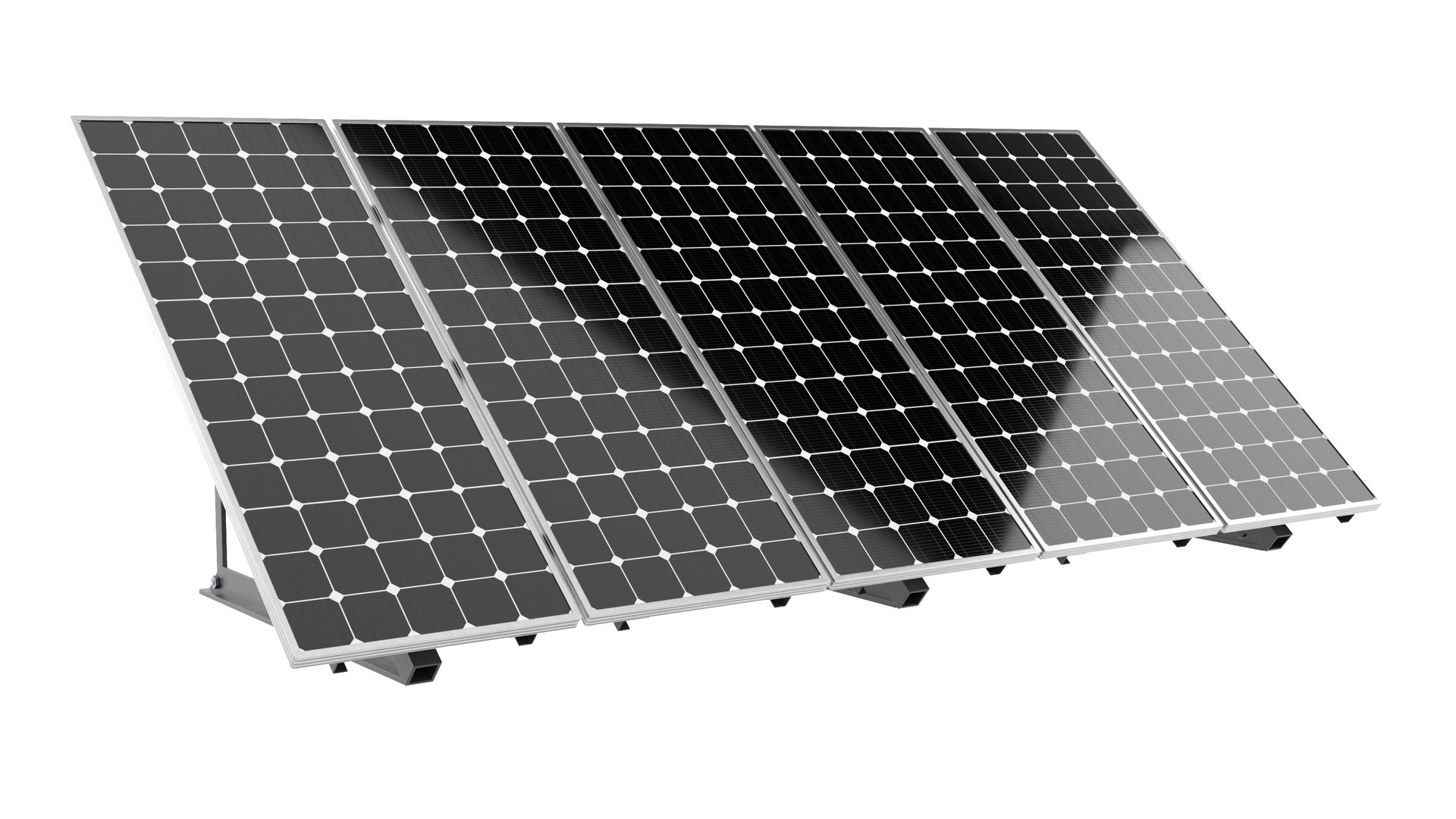 Solar Panel 3D Model - TurboSquid 2203605