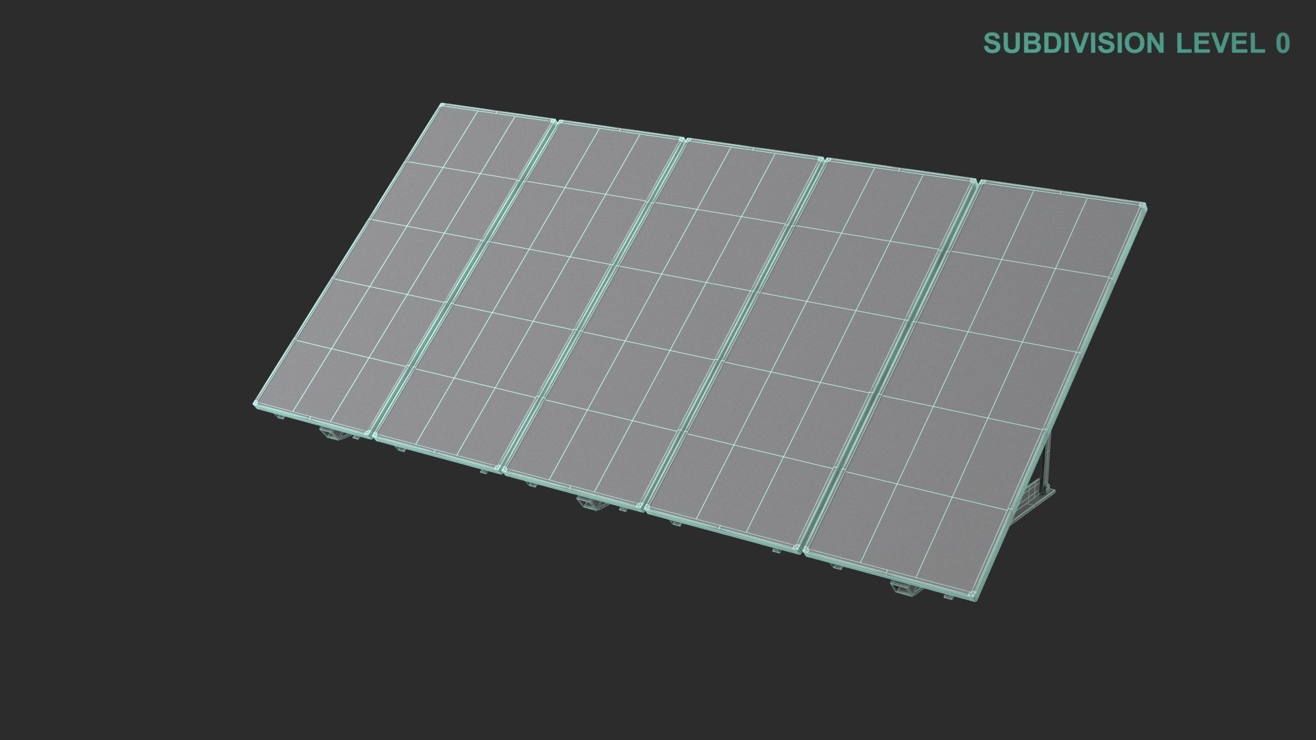 Solar Panel 3D Model - TurboSquid 2203605