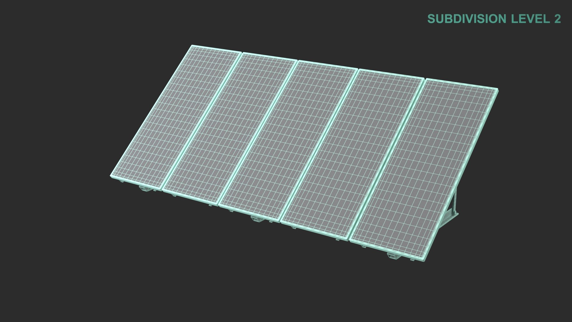 Solar Panel 3D Model - TurboSquid 2203605