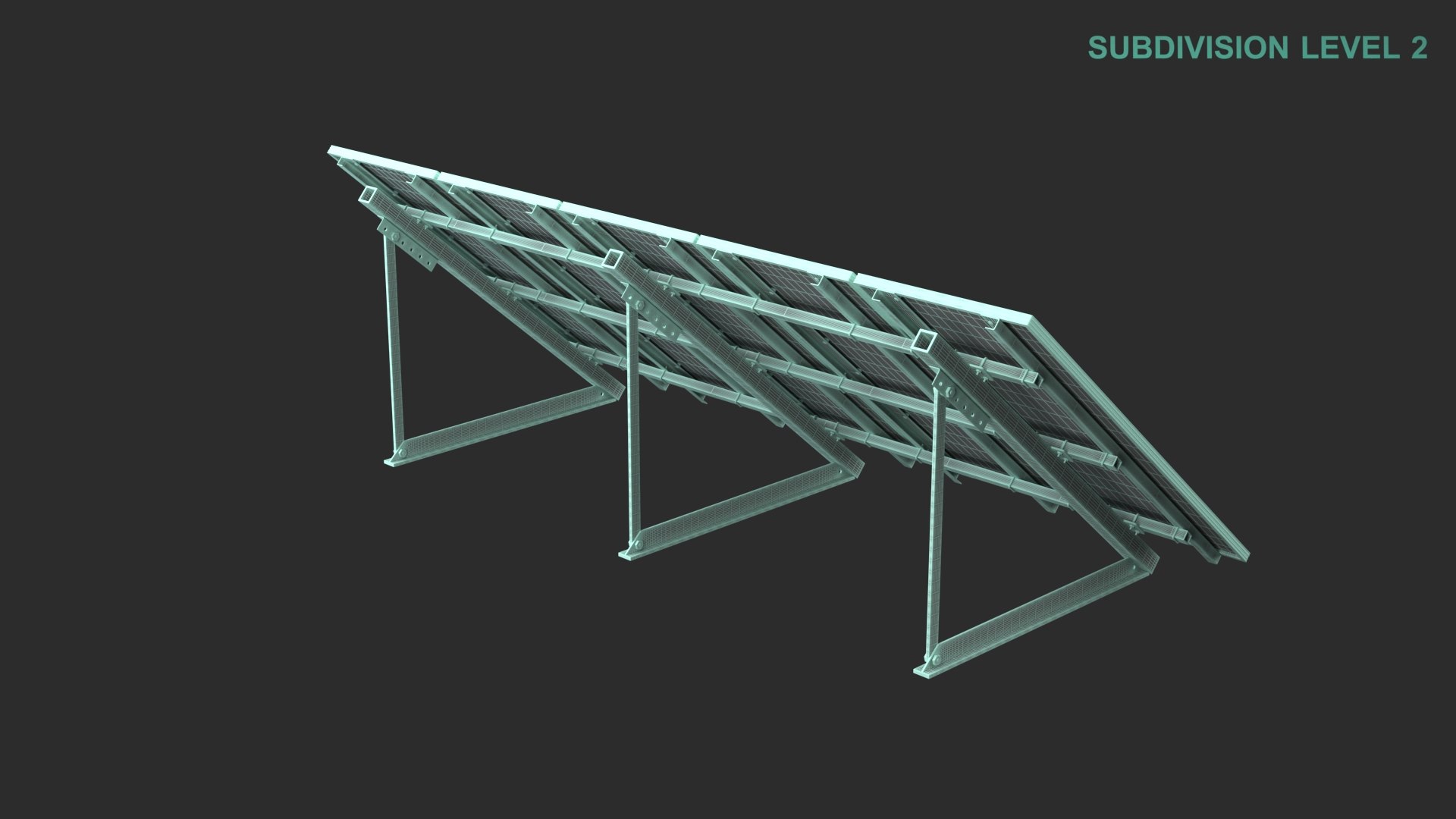 Solar Panel 3D Model - TurboSquid 2203605