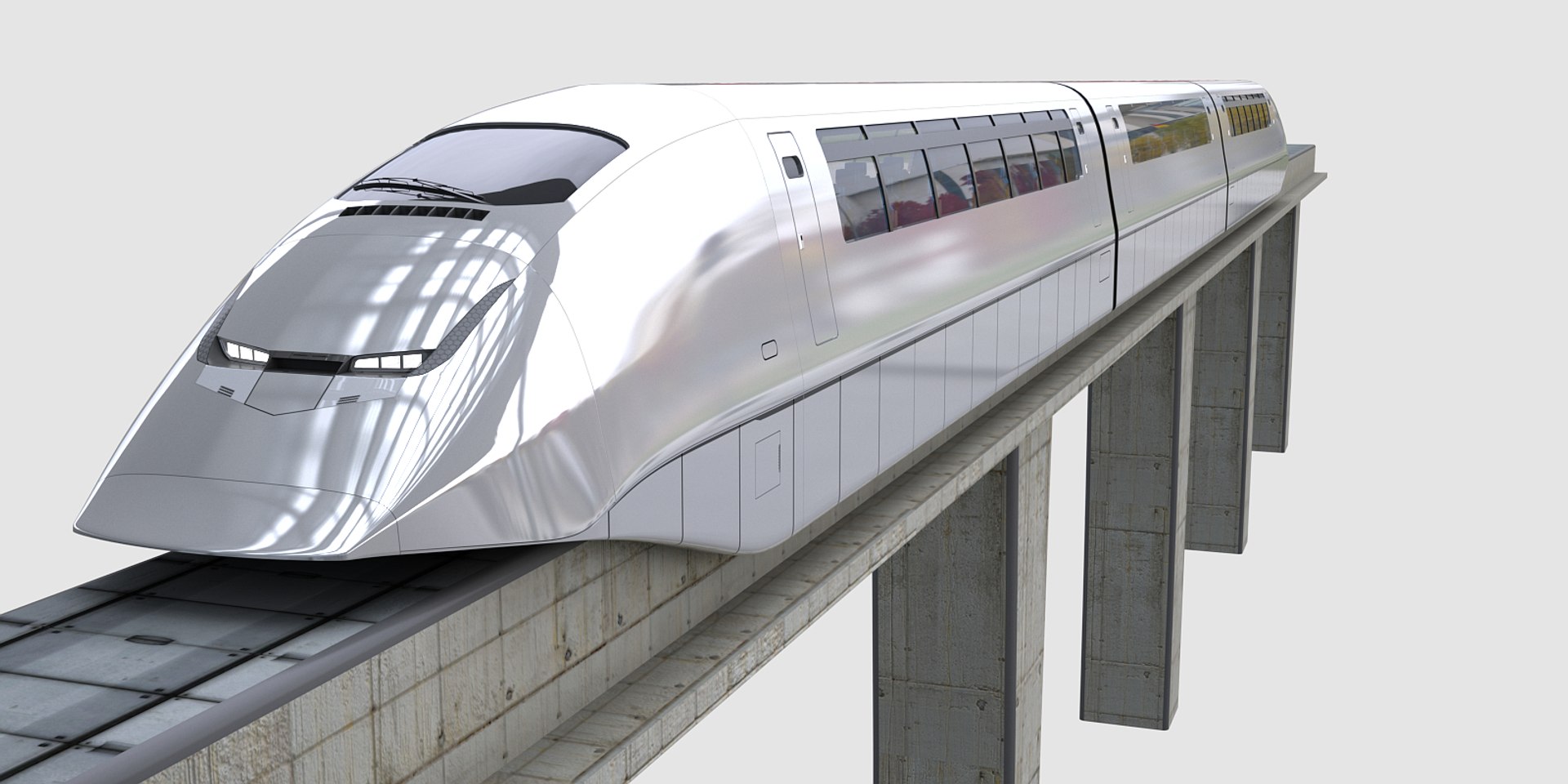 3D Monorail Design Model - TurboSquid 1262504