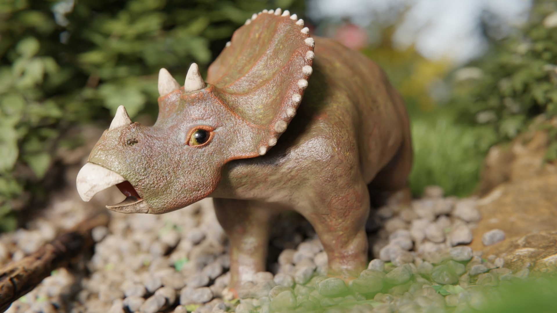 3D Baby Triceratops Model - TurboSquid 1951180