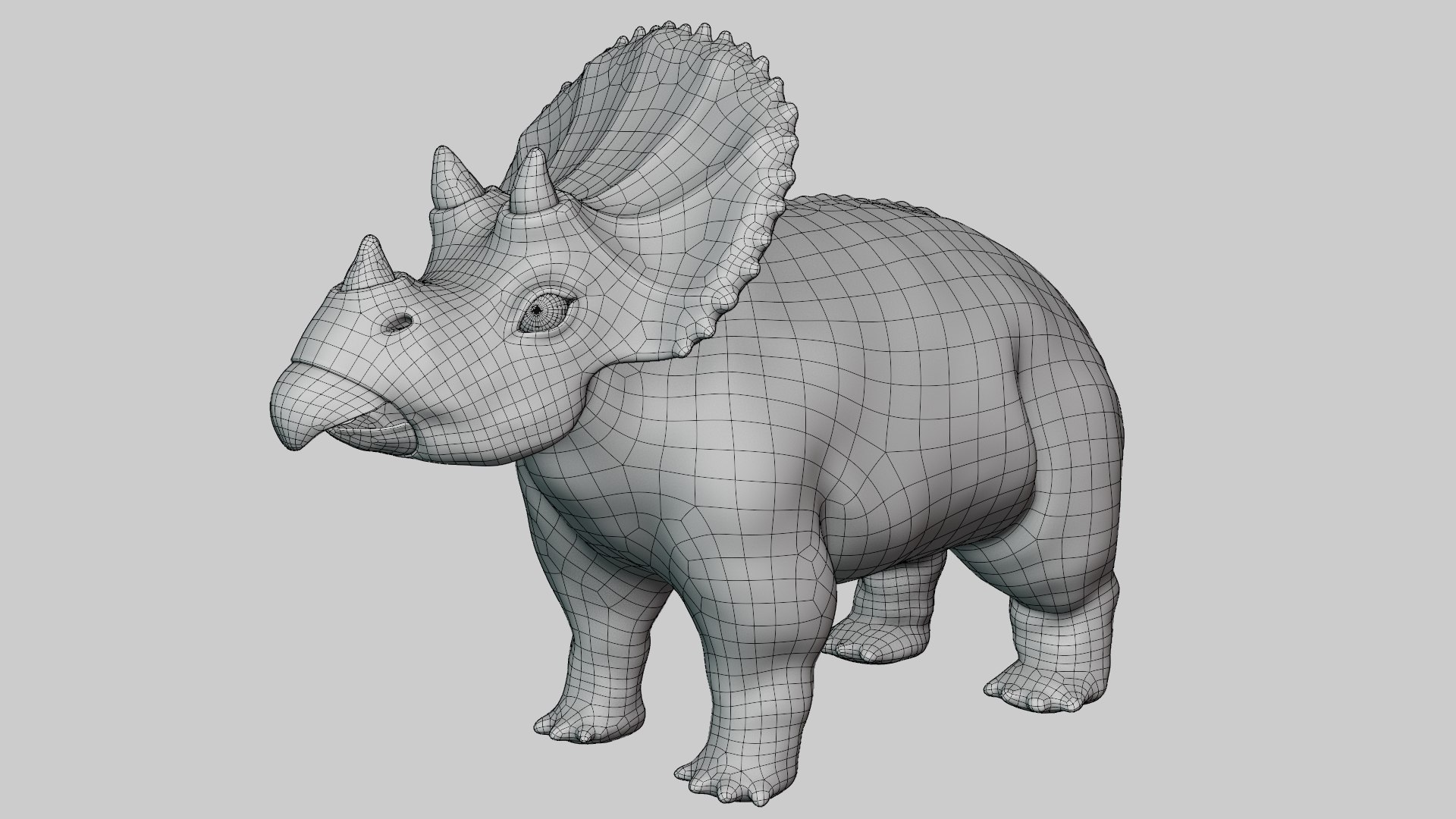 3D Baby Triceratops Model - TurboSquid 1951180