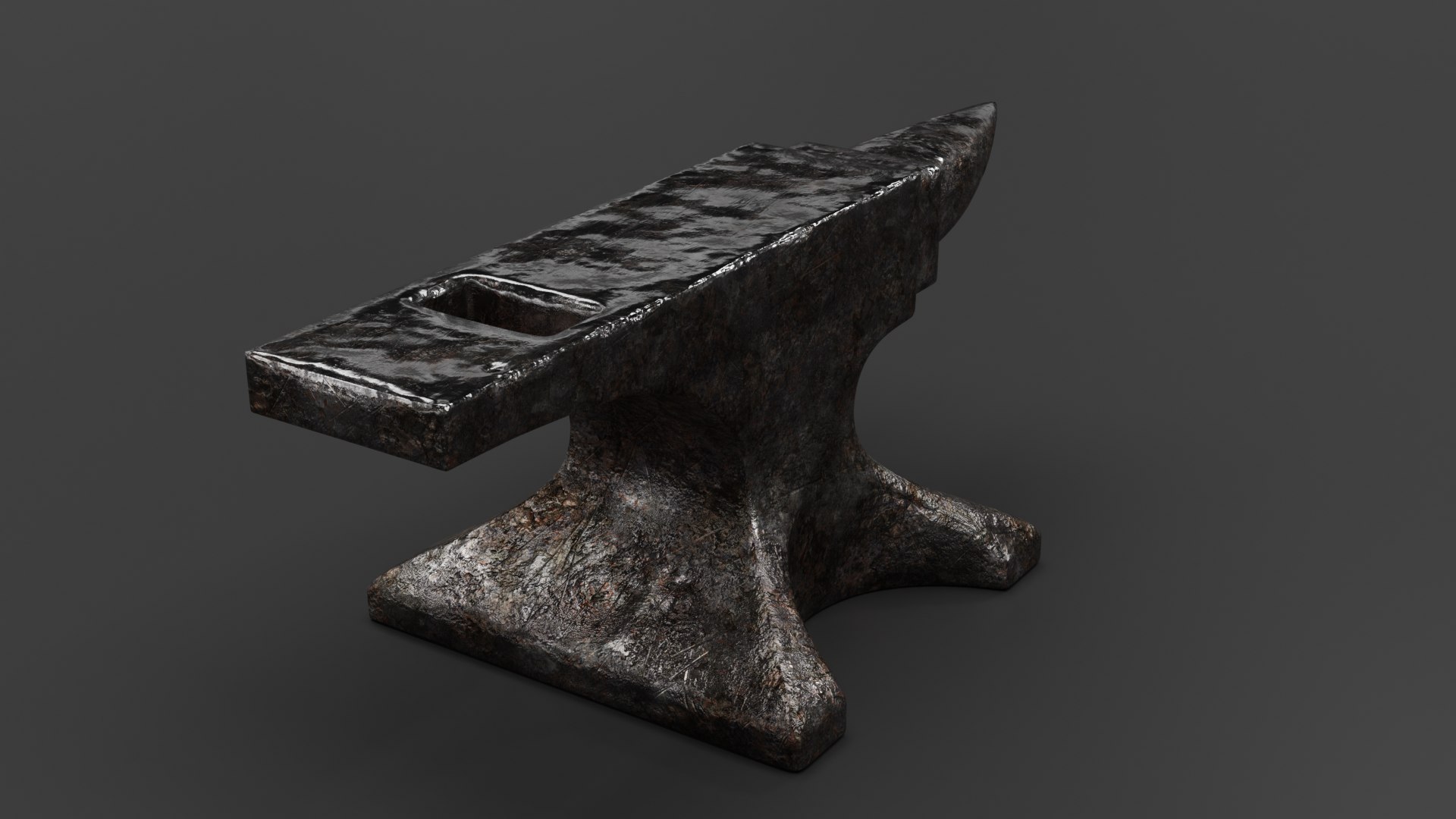 3D Anvil Blacksmith Tool Model - TurboSquid 1583900