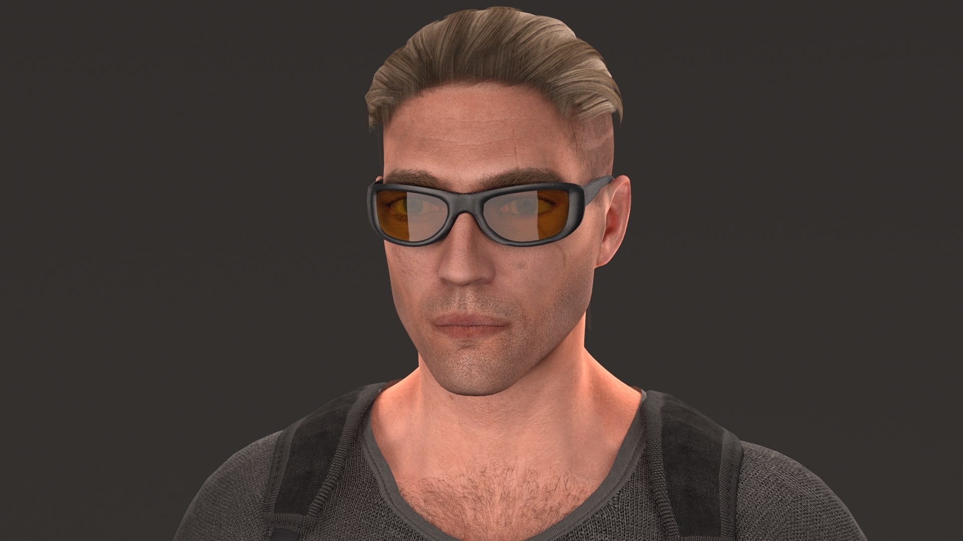 3D model rigged special agent 4k - TurboSquid 1542746