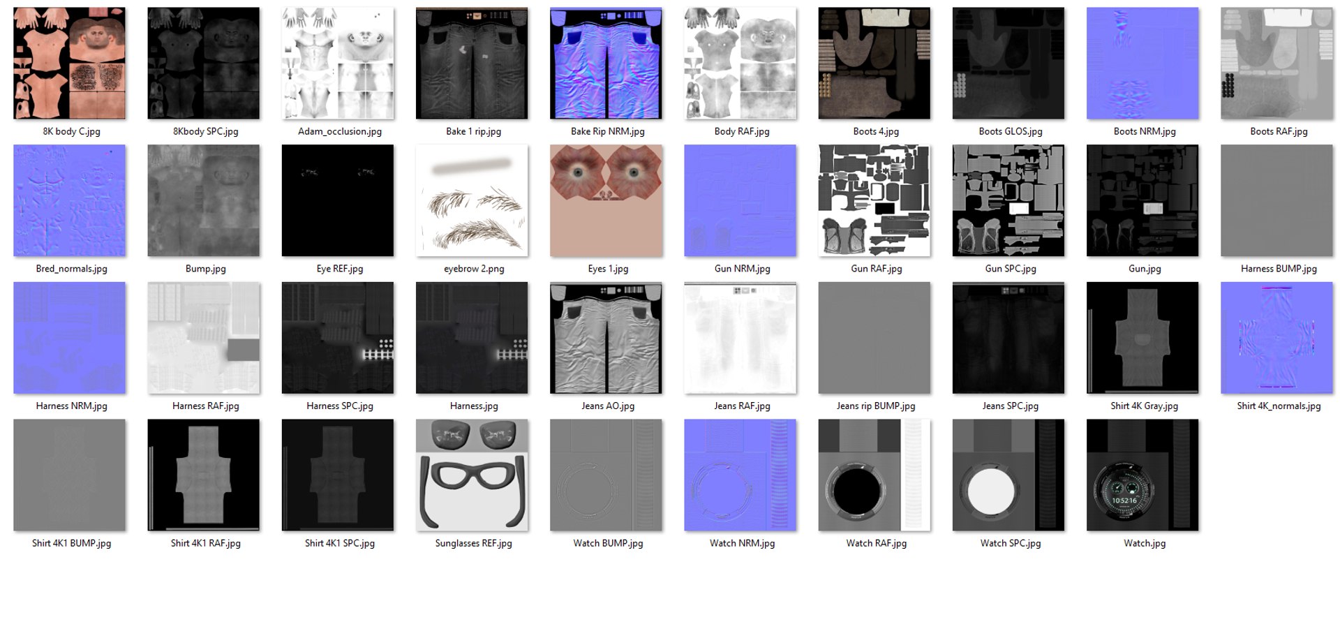 3D model rigged special agent 4k - TurboSquid 1542746