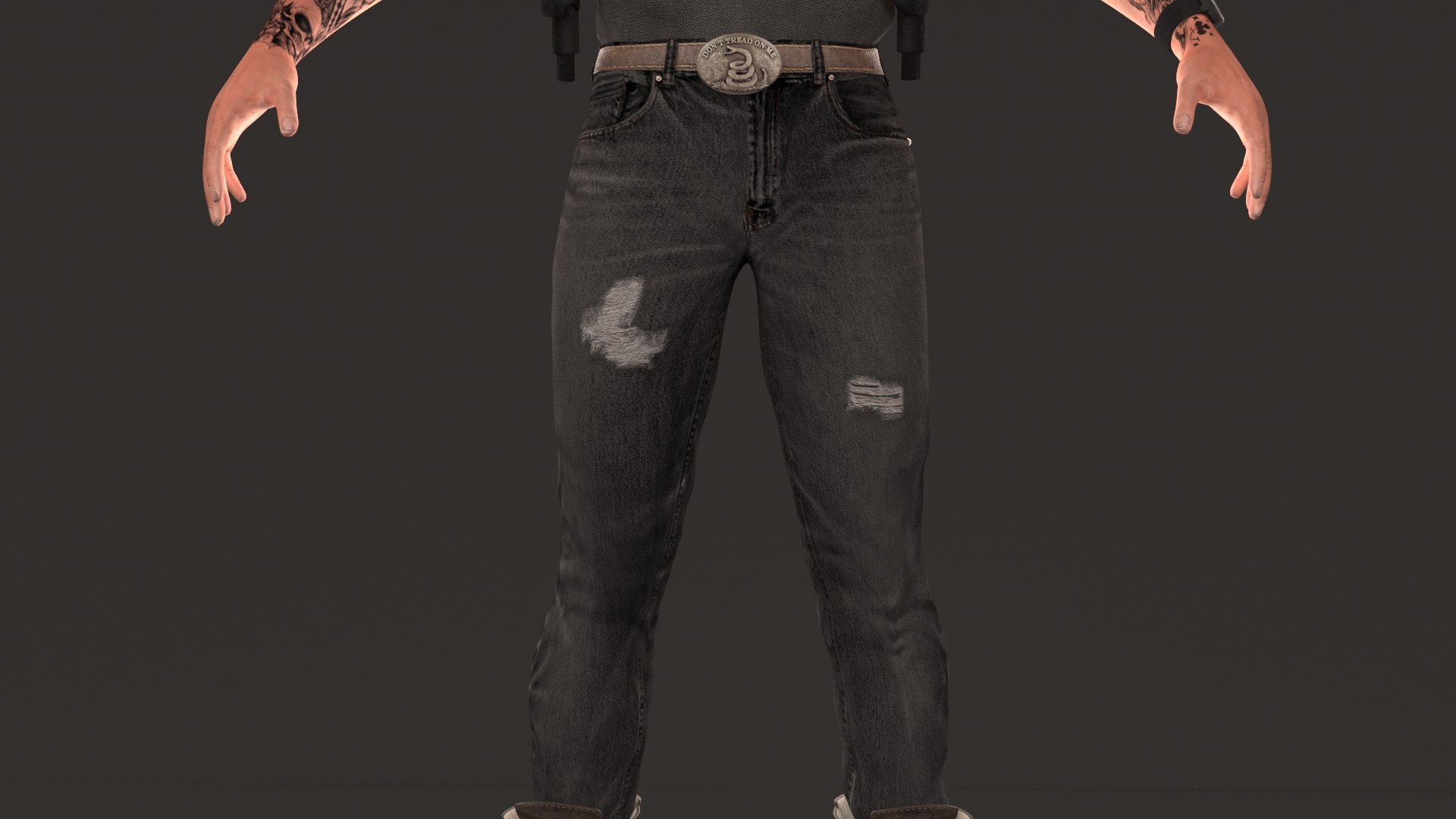 3D model rigged special agent 4k - TurboSquid 1542746