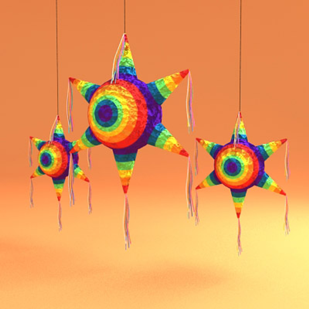 modelo 3d PINATAS - TurboSquid 495039
