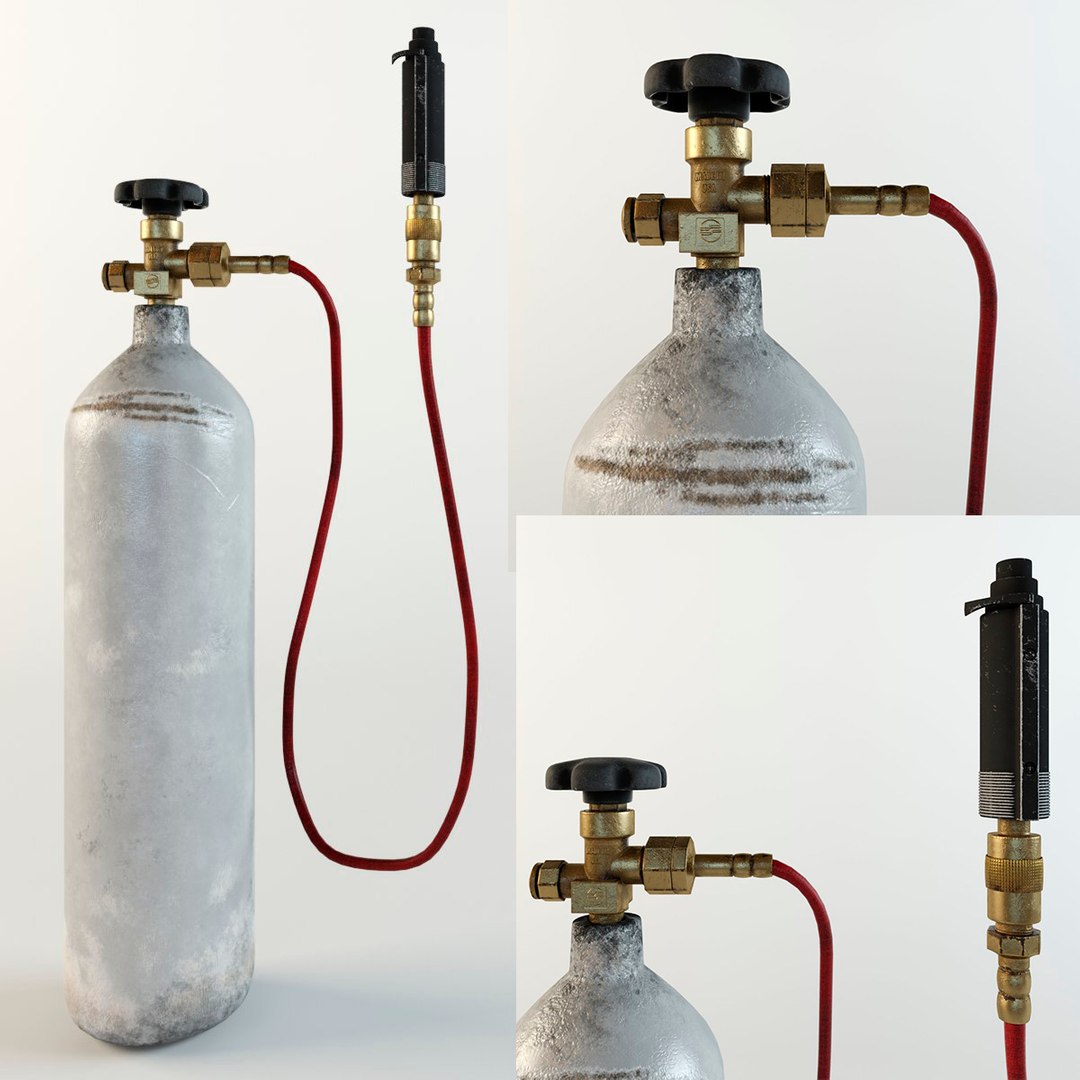 anton chigurh cattle gun 3d model