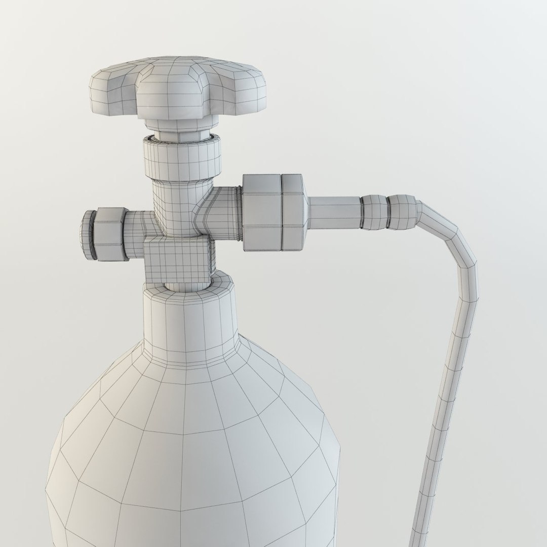 anton chigurh cattle gun 3d model