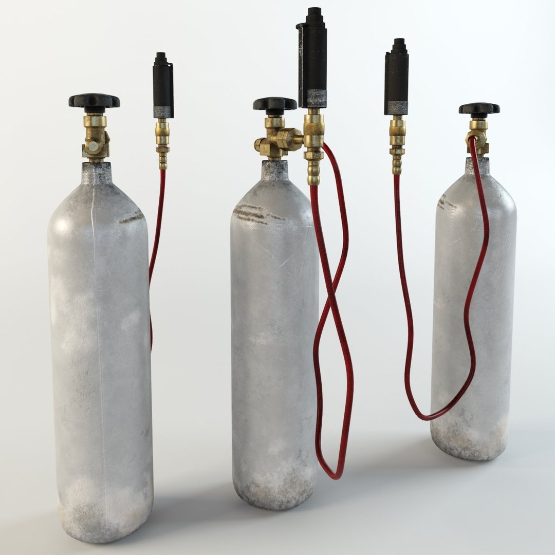 anton chigurh cattle gun 3d model