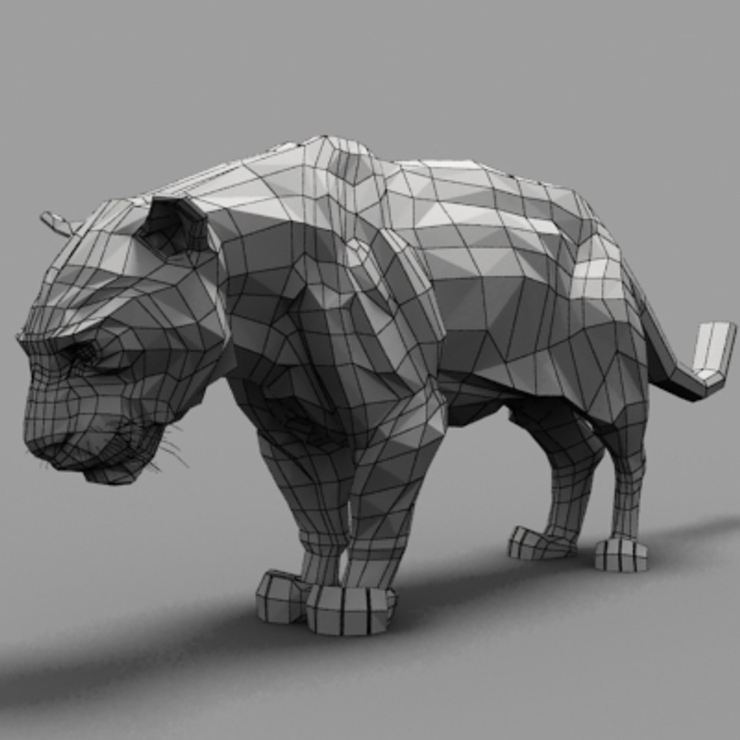 3ds Max Wild Cats Feline