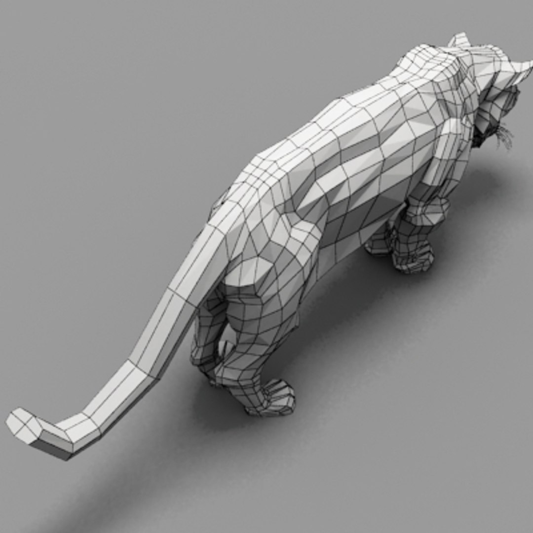 3ds Max Wild Cats Feline
