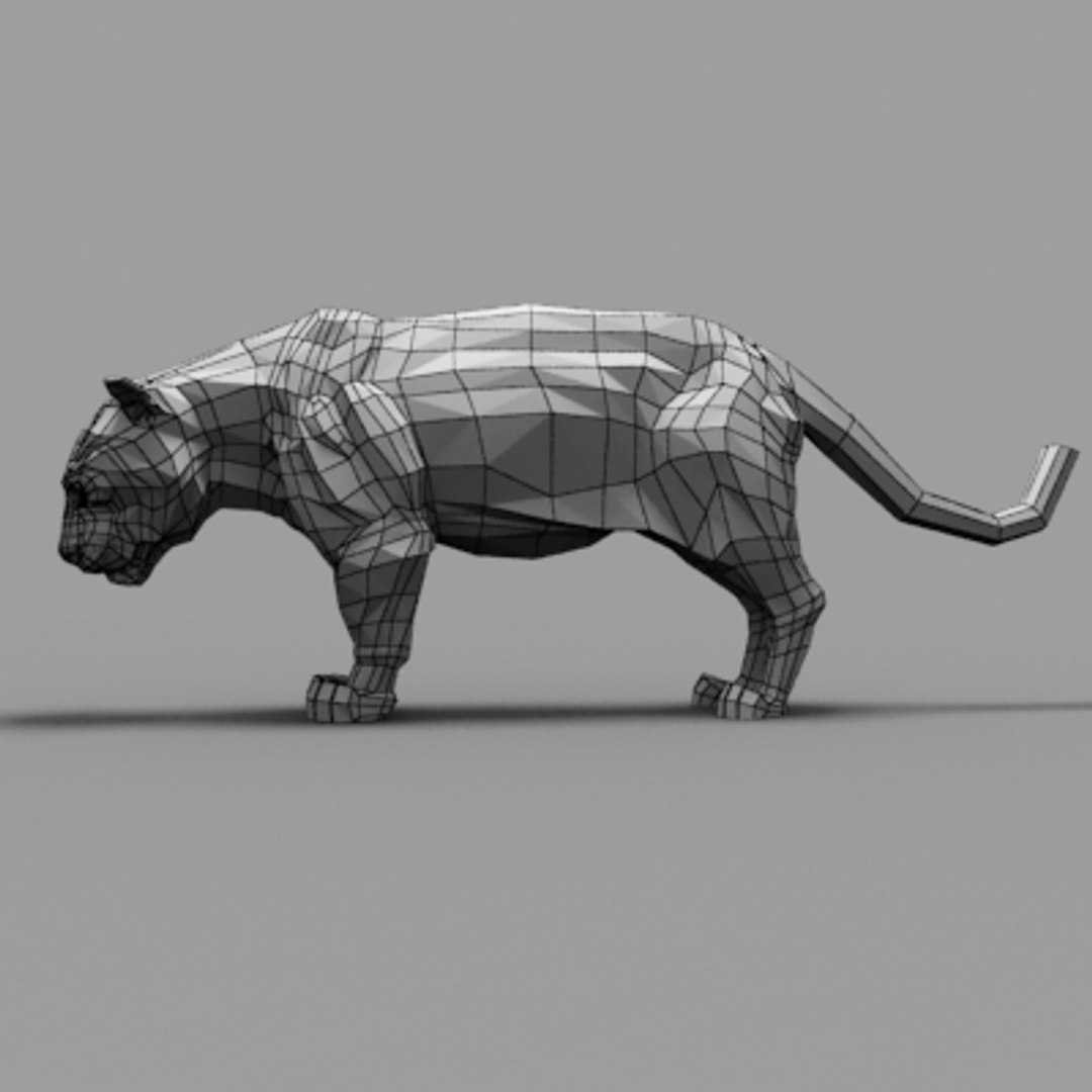 3ds Max Wild Cats Feline