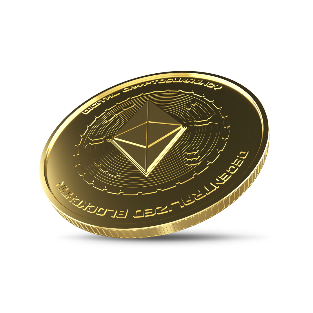 3D ethereum coin crypto model - TurboSquid 1681432