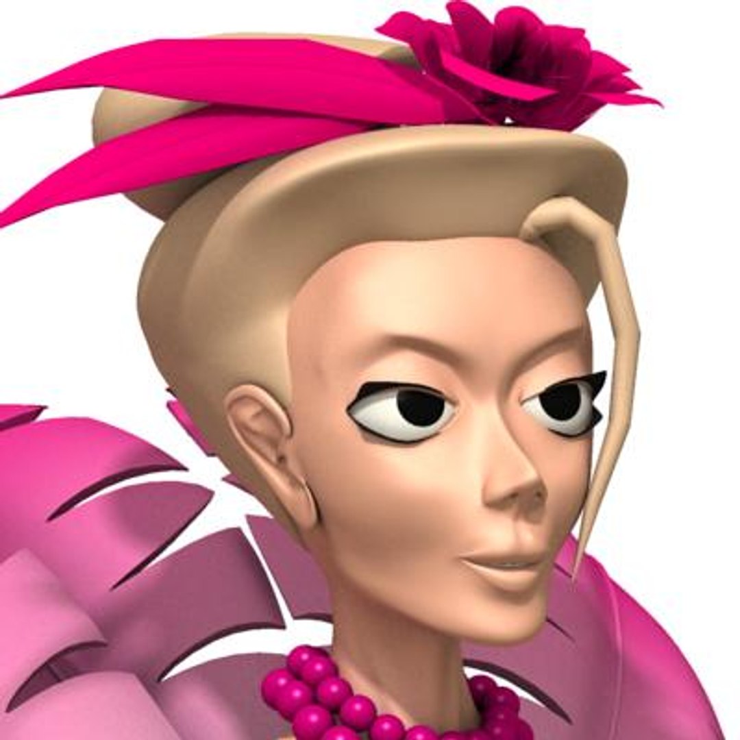 Maya Fany Cartoon Character