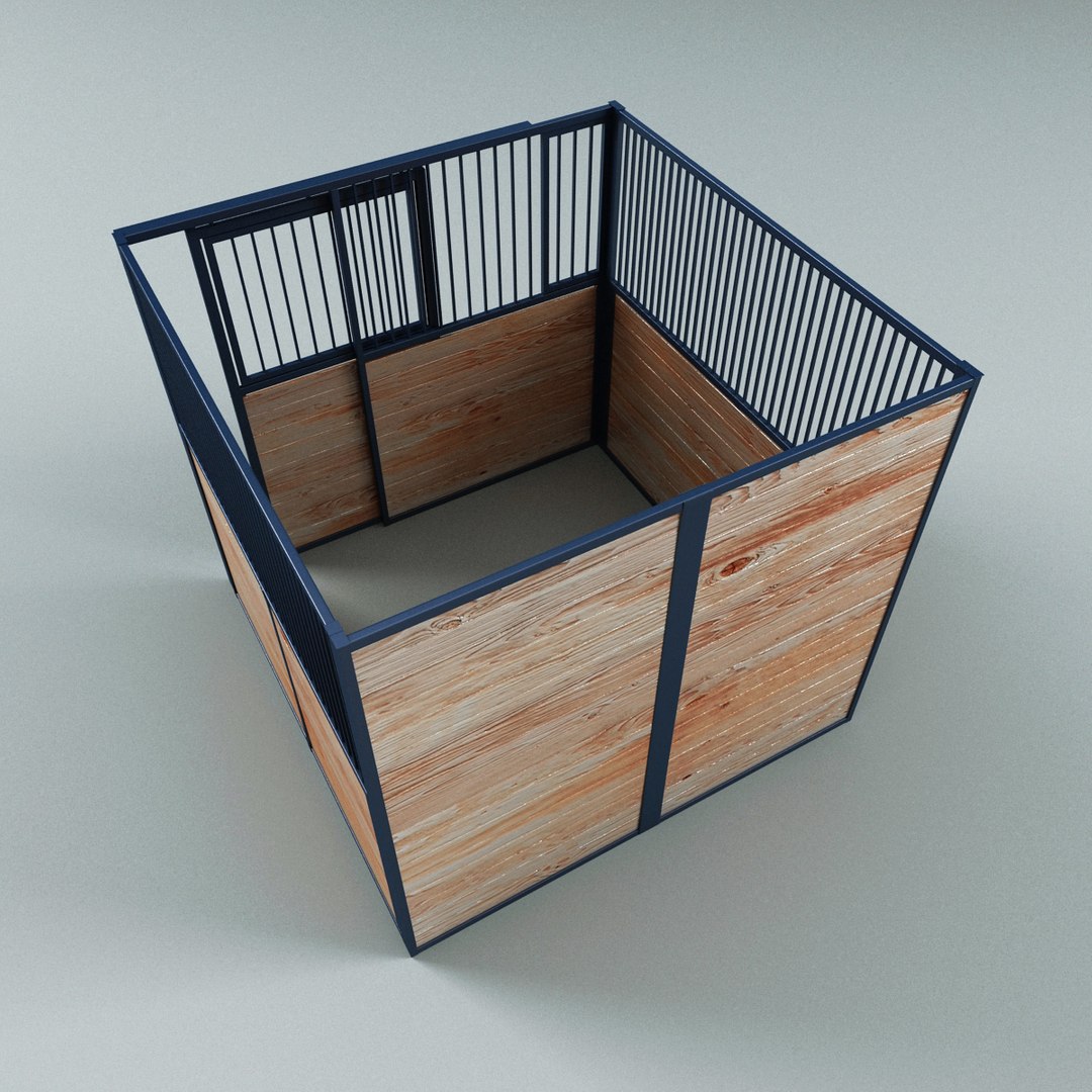 3d Portable Horse Corral Model