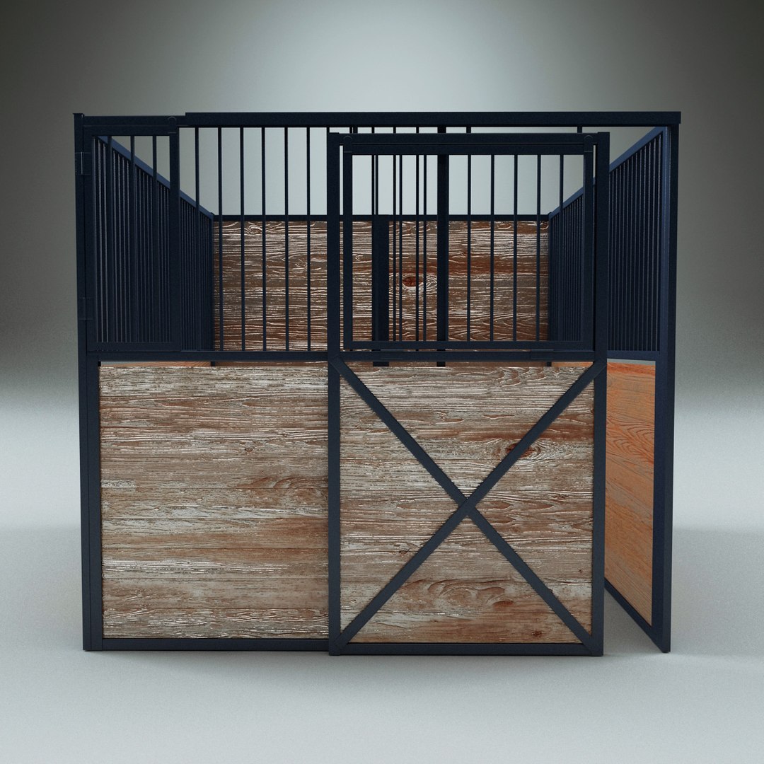 3d Portable Horse Corral Model