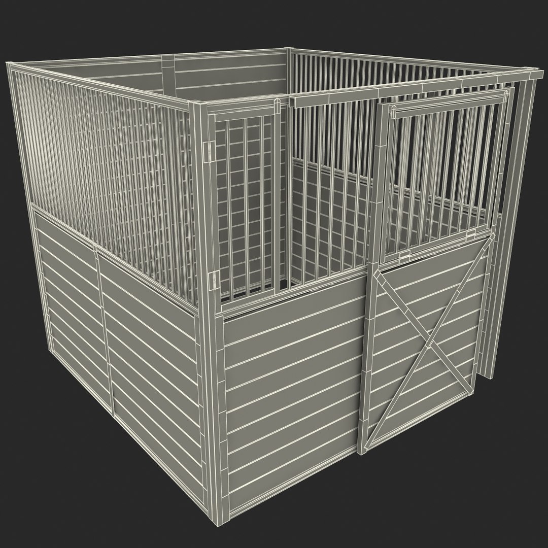 3d Portable Horse Corral Model