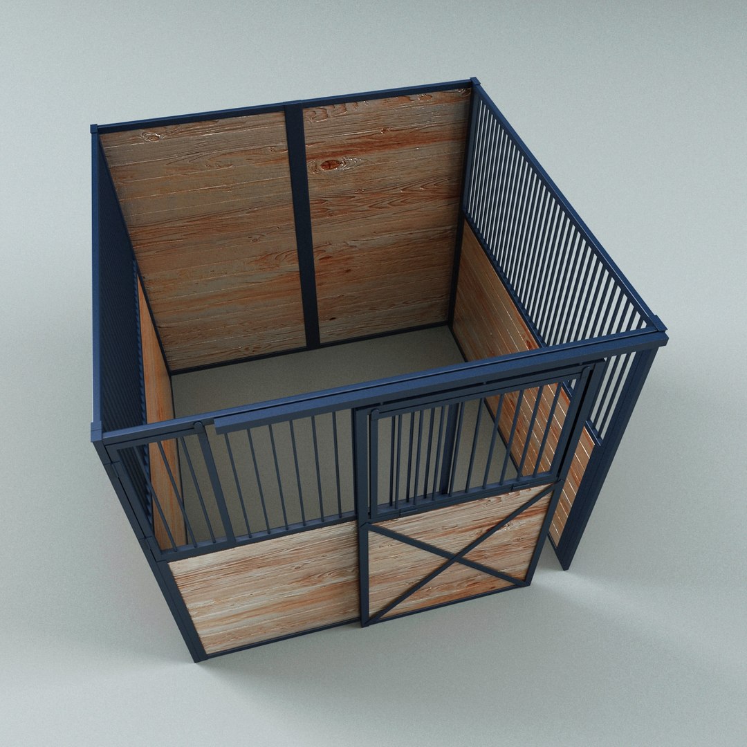 3d Portable Horse Corral Model