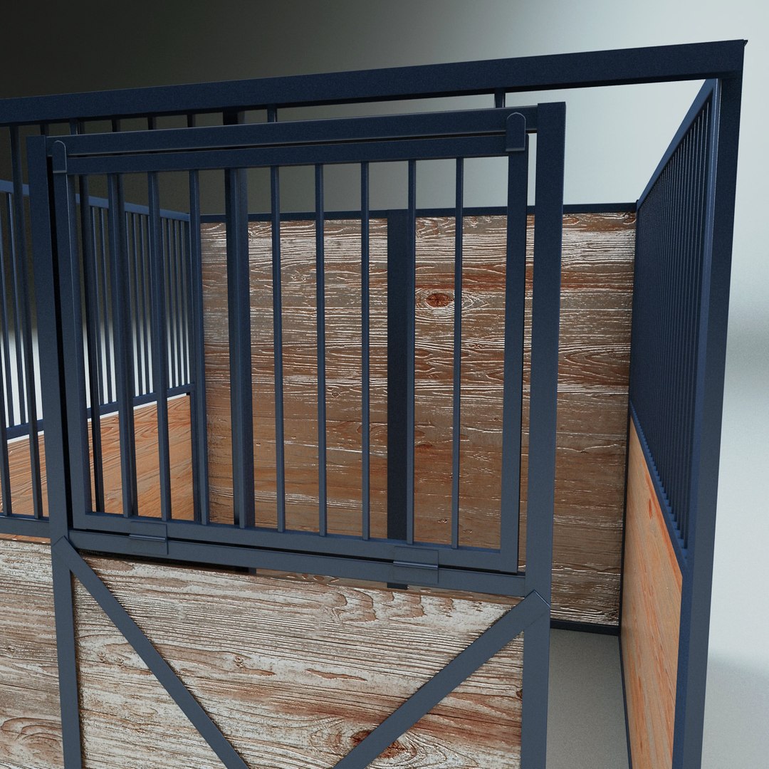 3d Portable Horse Corral Model