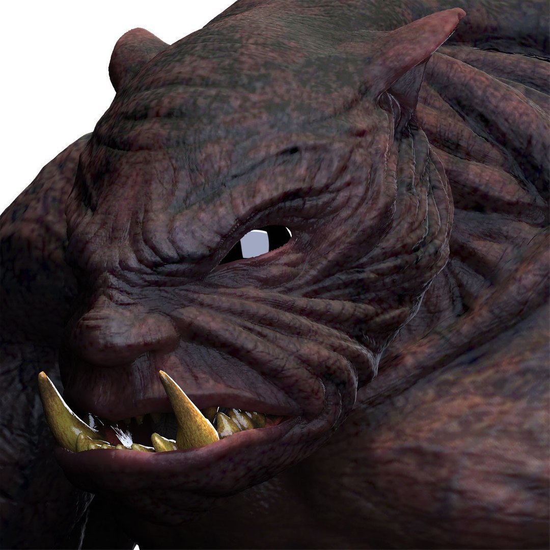 Monster Creature 3d Obj