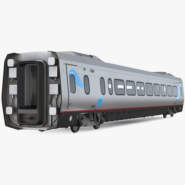 Acela Express 비즈니스 클래스 코치 3D 모델 - TurboSquid 1447323