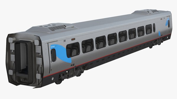3D acela express business class model - TurboSquid 1447323