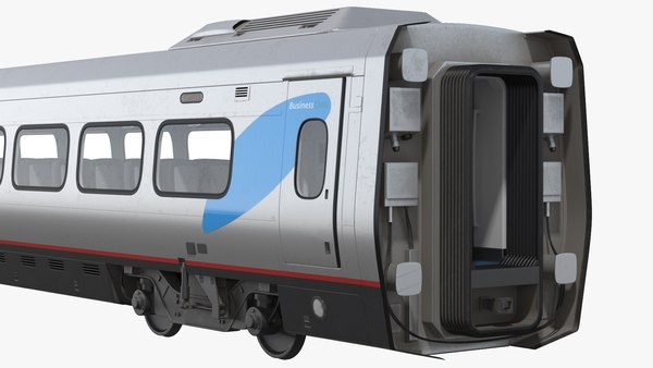 3D acela express business class model - TurboSquid 1447323