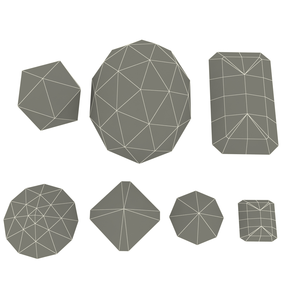 set modelled 3d model