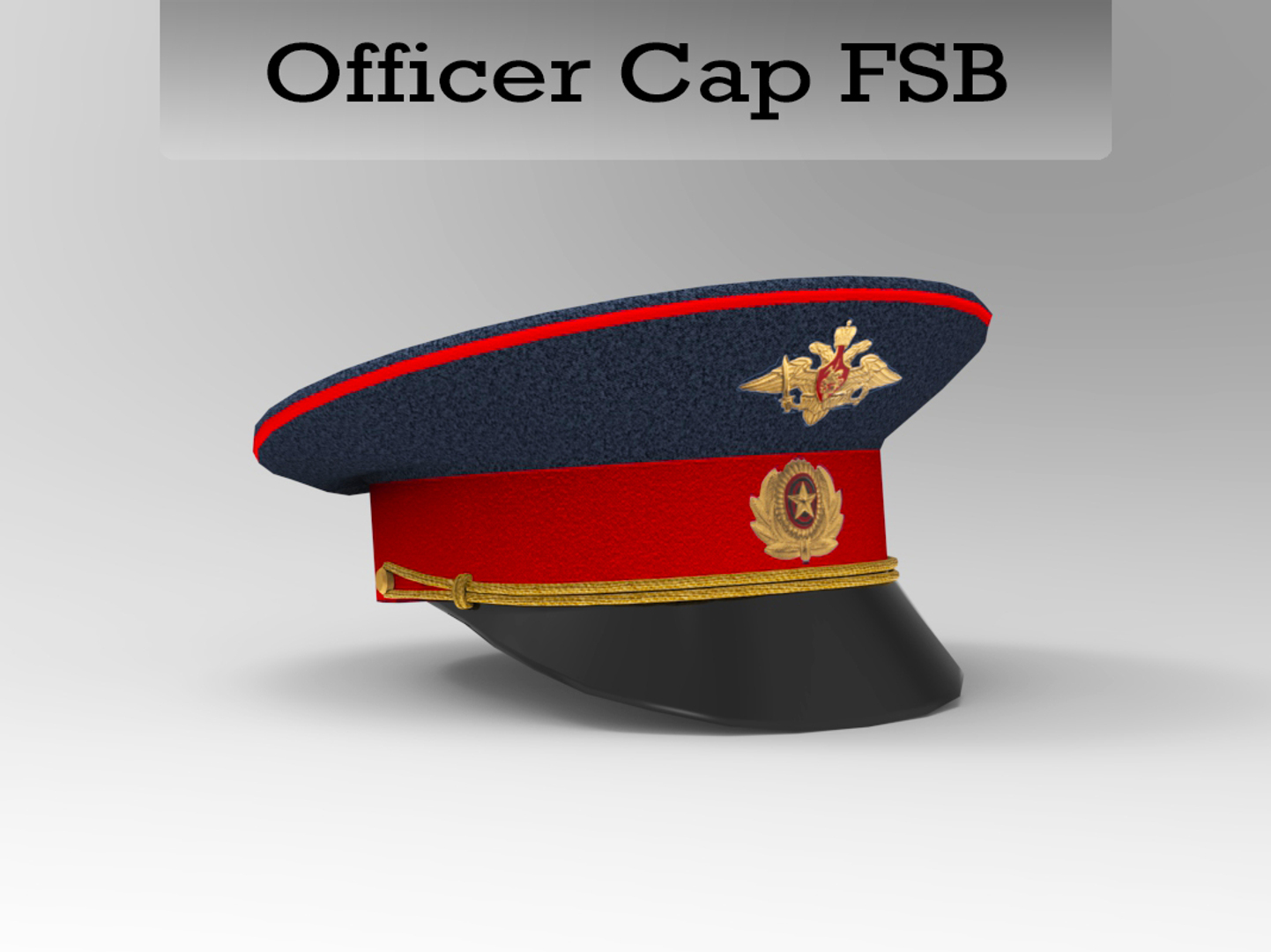 3d model cap fsb