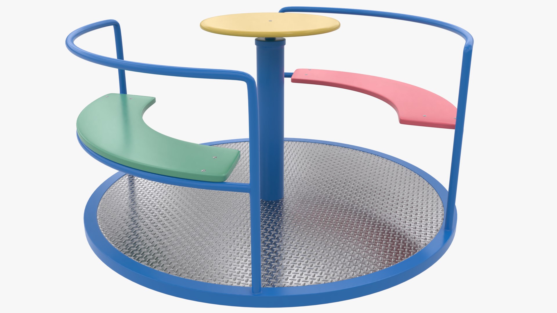 Carousel Playground Game 3D - TurboSquid 1885868