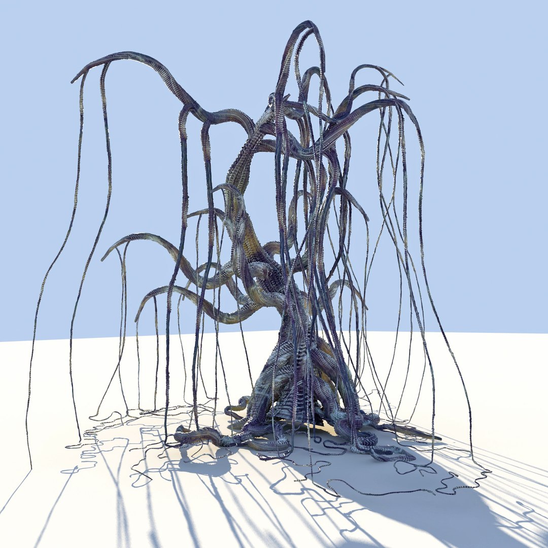 3d Model Alien Forest Pack 14