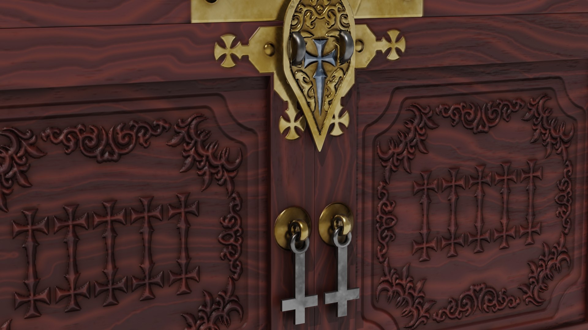 OB 00 05 Vampire Hunter Trunk 3D - TurboSquid 1981538