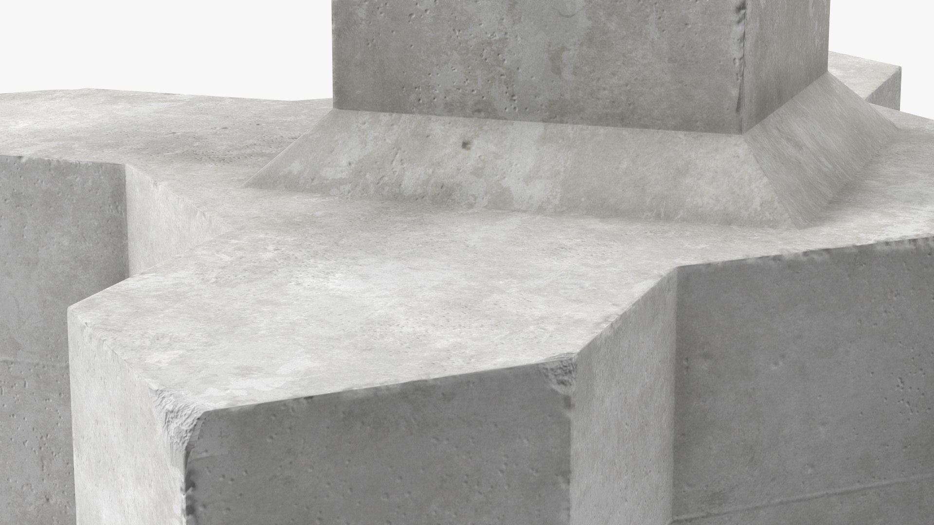 3D Concrete Coastal Wave Breaker Xbloc Model - TurboSquid 1821177