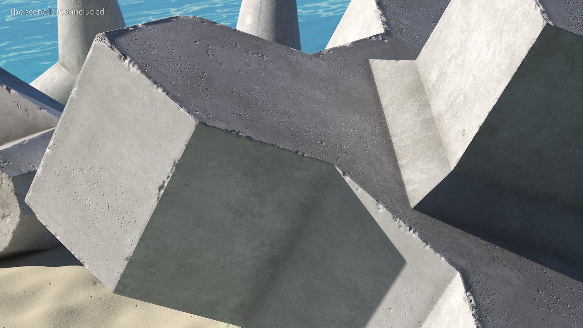 3D Concrete Coastal Wave Breaker Xbloc Model - TurboSquid 1821177