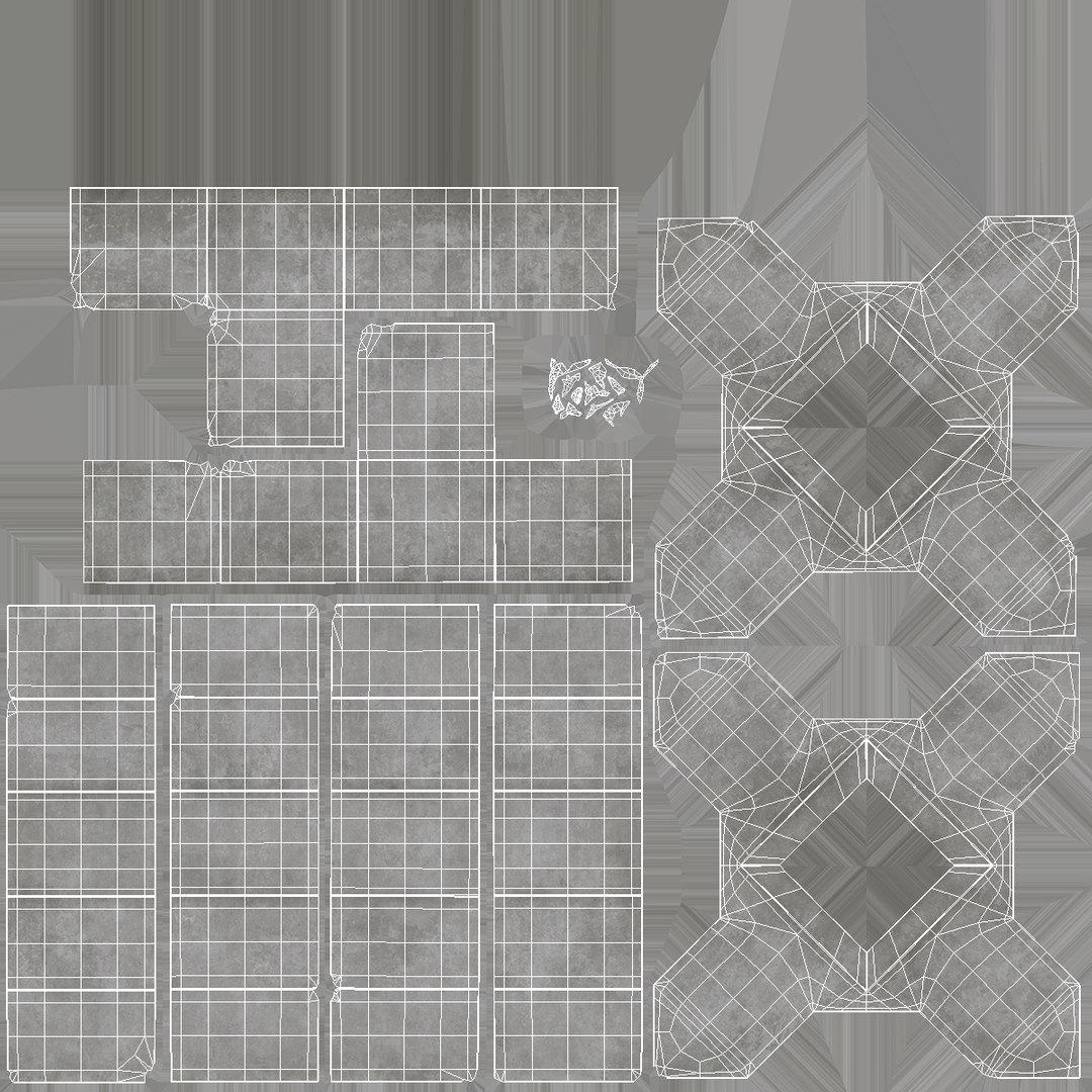 3D Concrete Coastal Wave Breaker Xbloc Model - TurboSquid 1821177