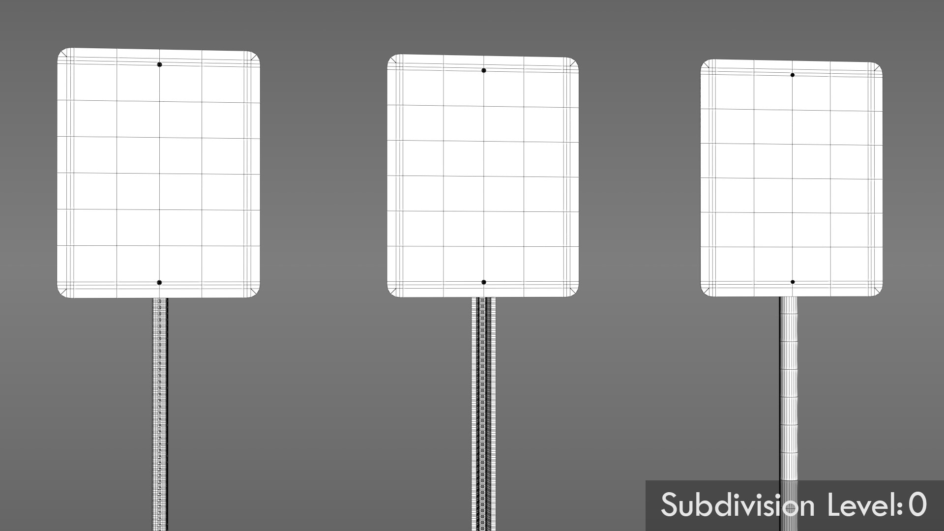 3D Model Speed Limit Signs - TurboSquid 1465766