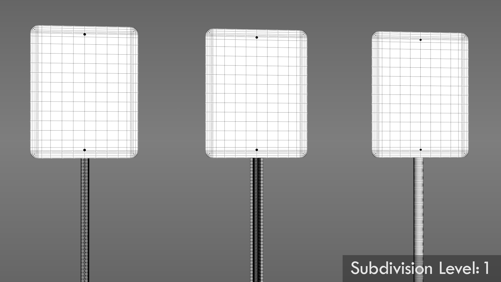 3D Model Speed Limit Signs - TurboSquid 1465766