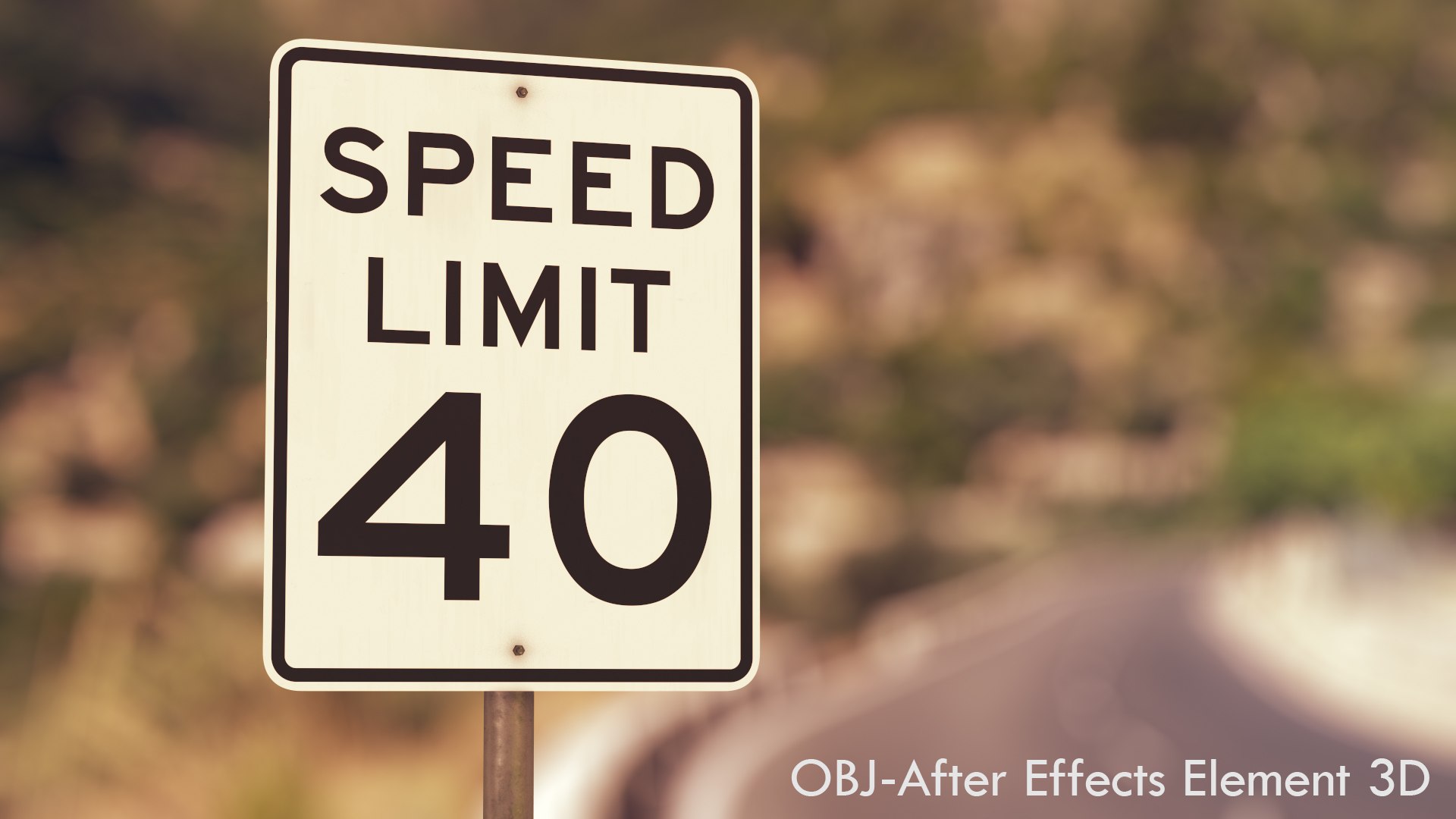 3D Model Speed Limit Signs - TurboSquid 1465766