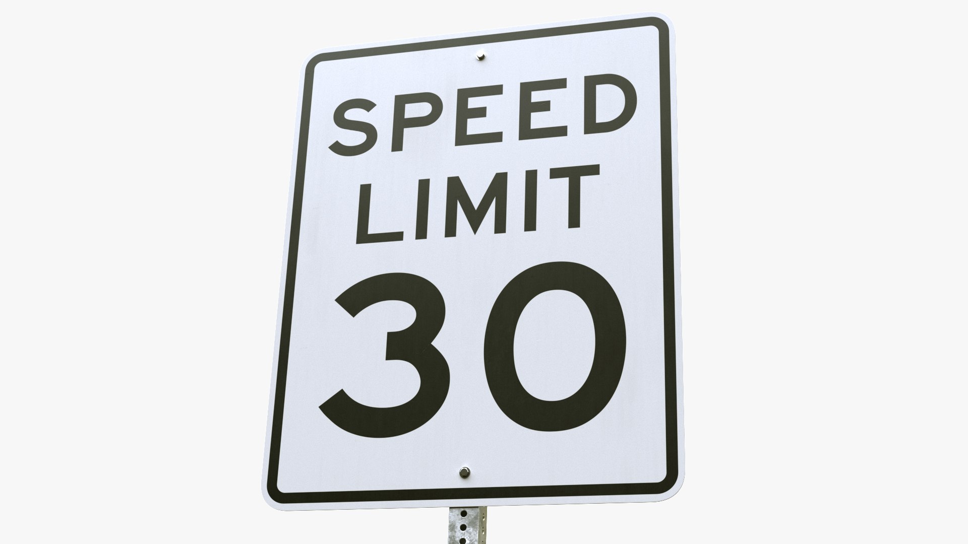 3D Model Speed Limit Signs - TurboSquid 1465766