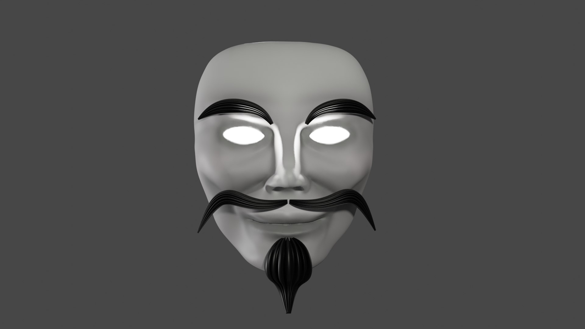 Male Mask 3D Model - TurboSquid 1840943