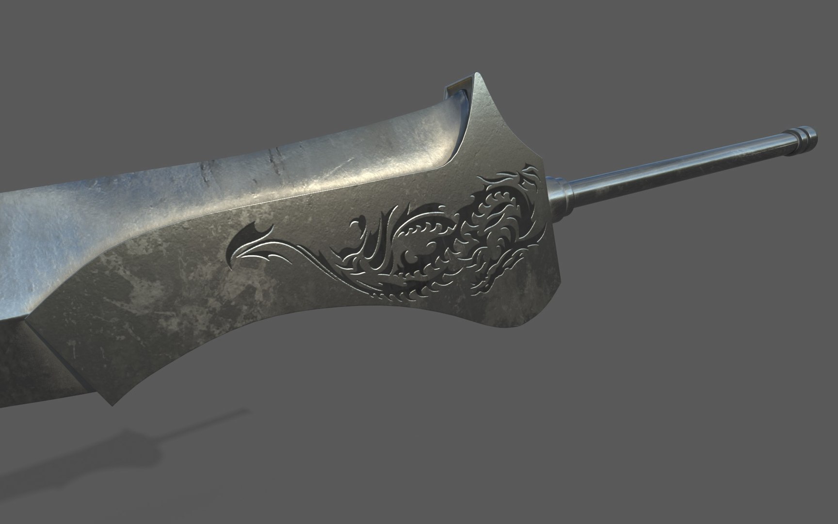 Sword Dragon 3D Model - TurboSquid 1347593